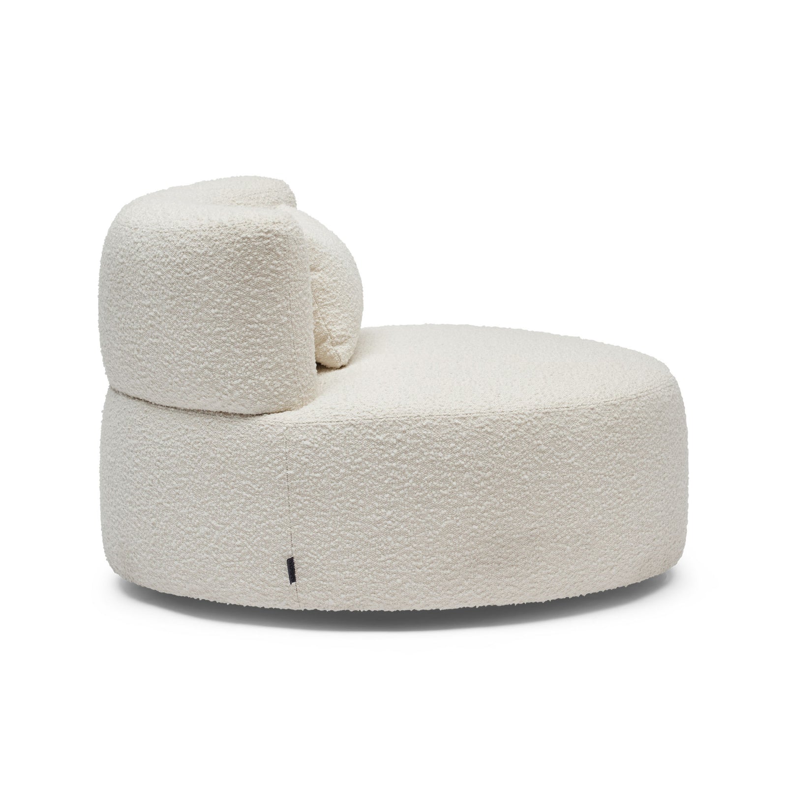 Claudia Swivel Chair Ivory