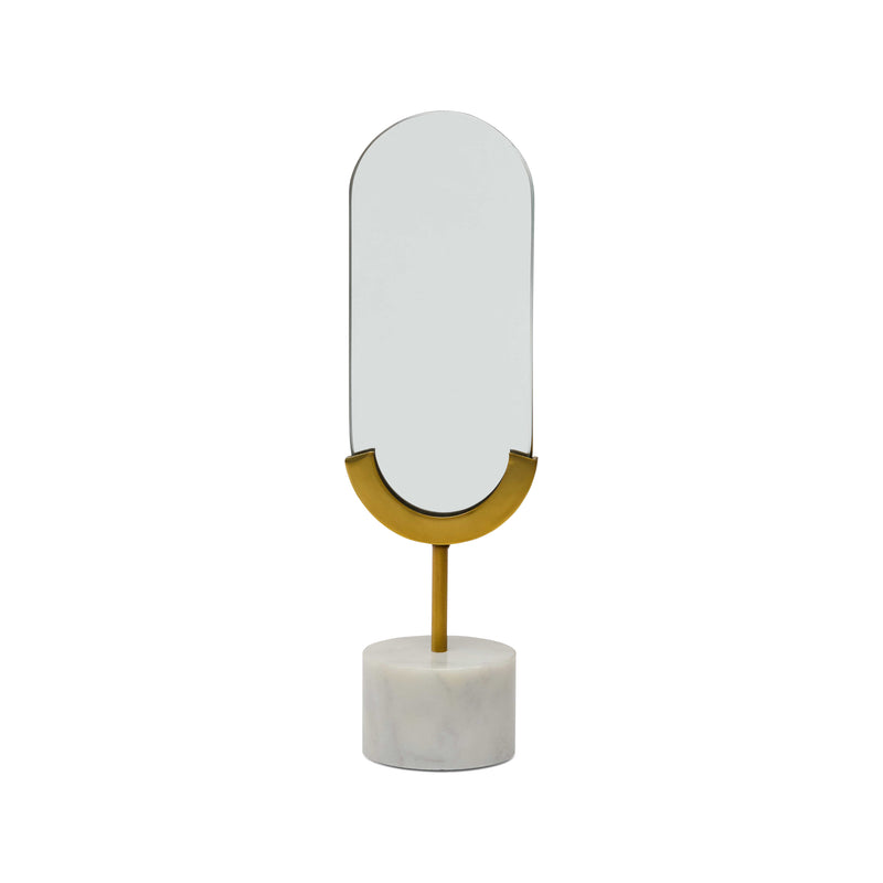 Daisy Long Oval Table Mirror
